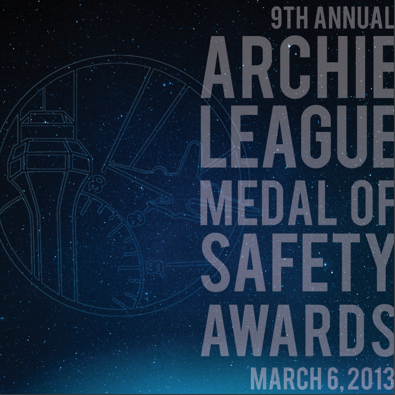 2013 Archie League Medal of Safety Award Winners - NATCA