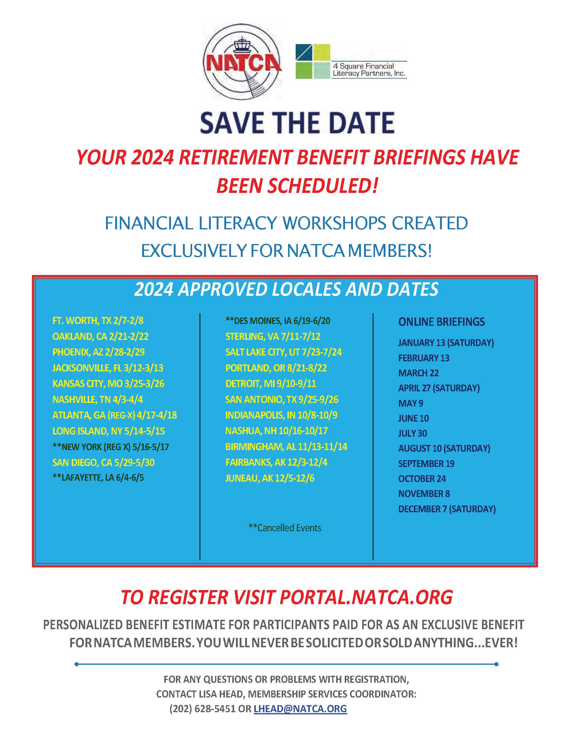 2024 Boots on the Ground Program - NATCA